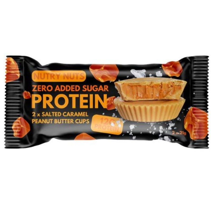 Nutry Nuts Protein Cups Salted Caramel Peanut 42g – Pure Nature ...