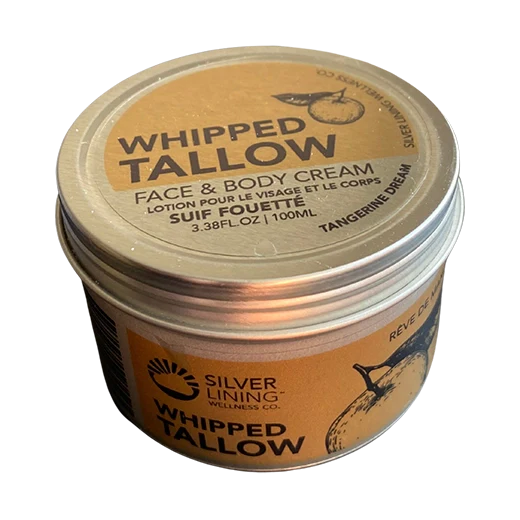 Silver Lining Whipped Beef Tallow Skin & Body Care 100ml - Tangerine D ...