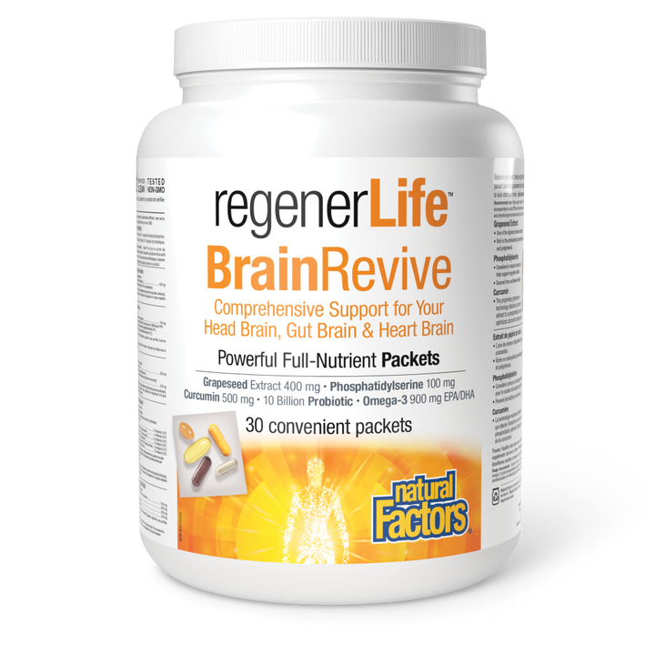 Natural Factors Brain Revive Kit 30 Convenient Packets – Pure Nature ...