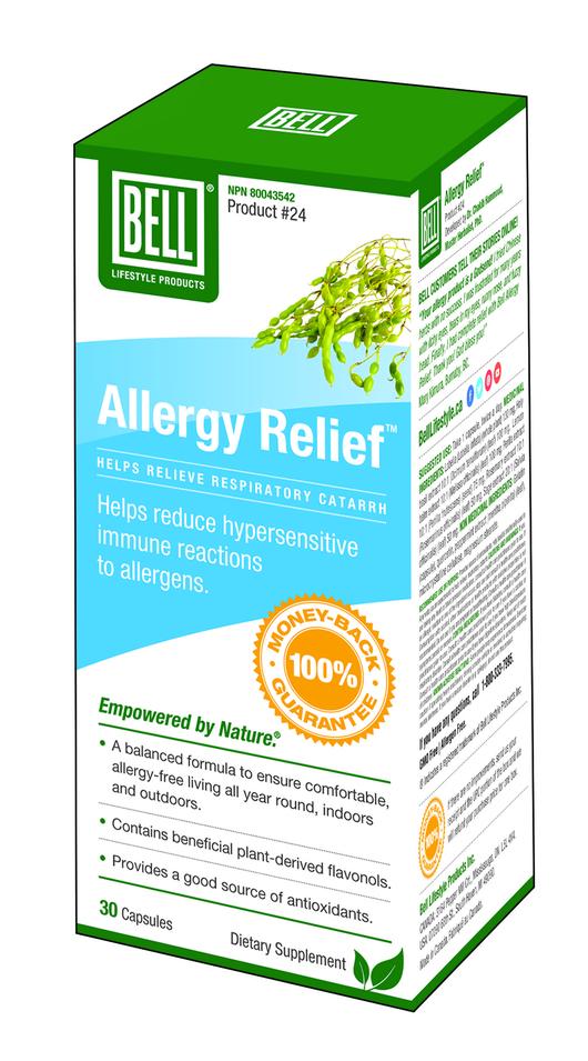 Allergy Relief 30 Capsules – Pure Nature Nutrition Centers