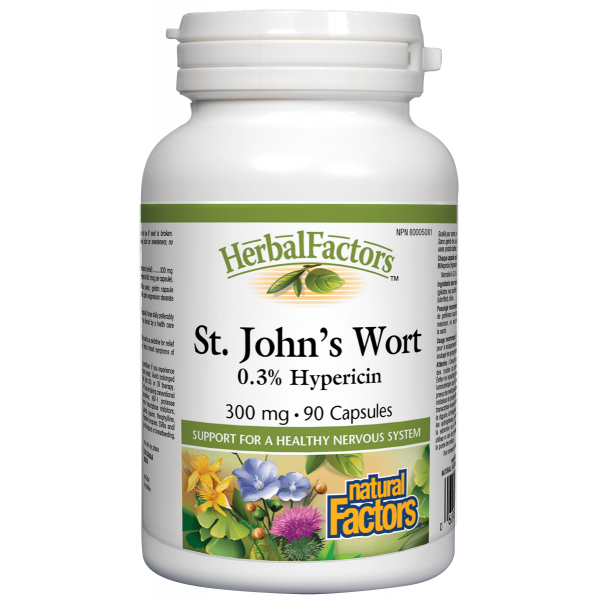 St Johns Wort 300mg – Pure Nature Nutrition Centers