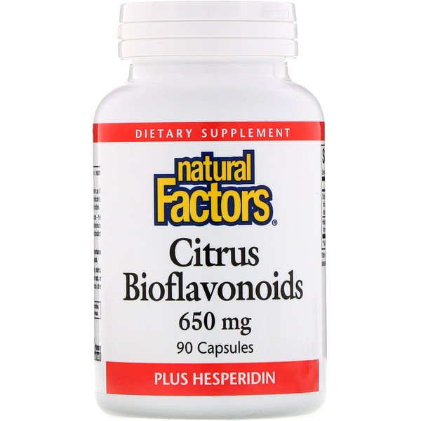 Natural Factors Citrus Bioflavonoids 650mg – Pure Nature Nutrition Centers