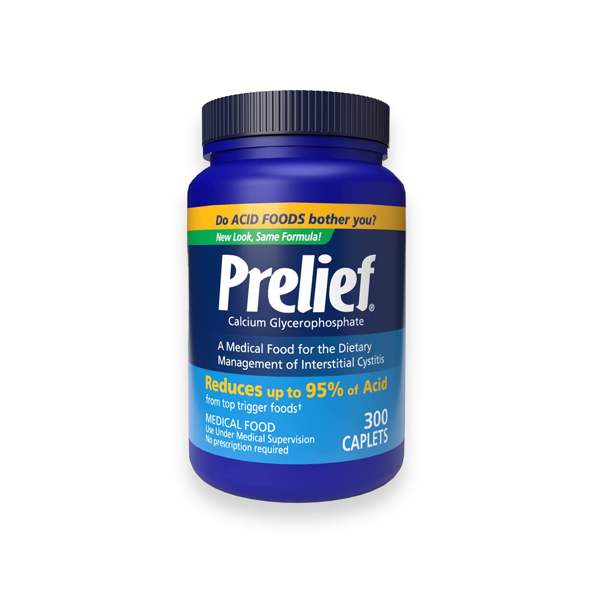 Prelief Acid Reducer Caplets Dietary Supplement, 300 Count – Pure ...