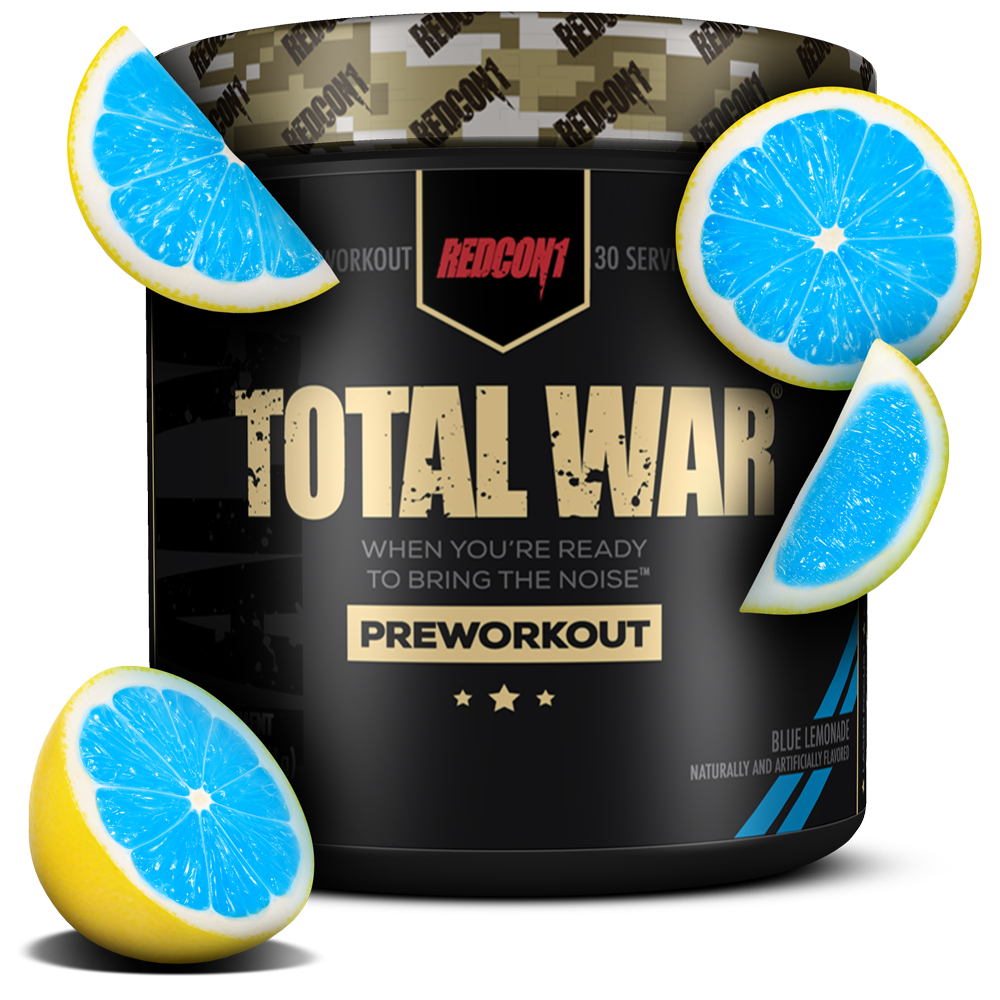Redcon1 Total War Pre Workout - Blue Lemonade – Pure Nature Nutrition ...