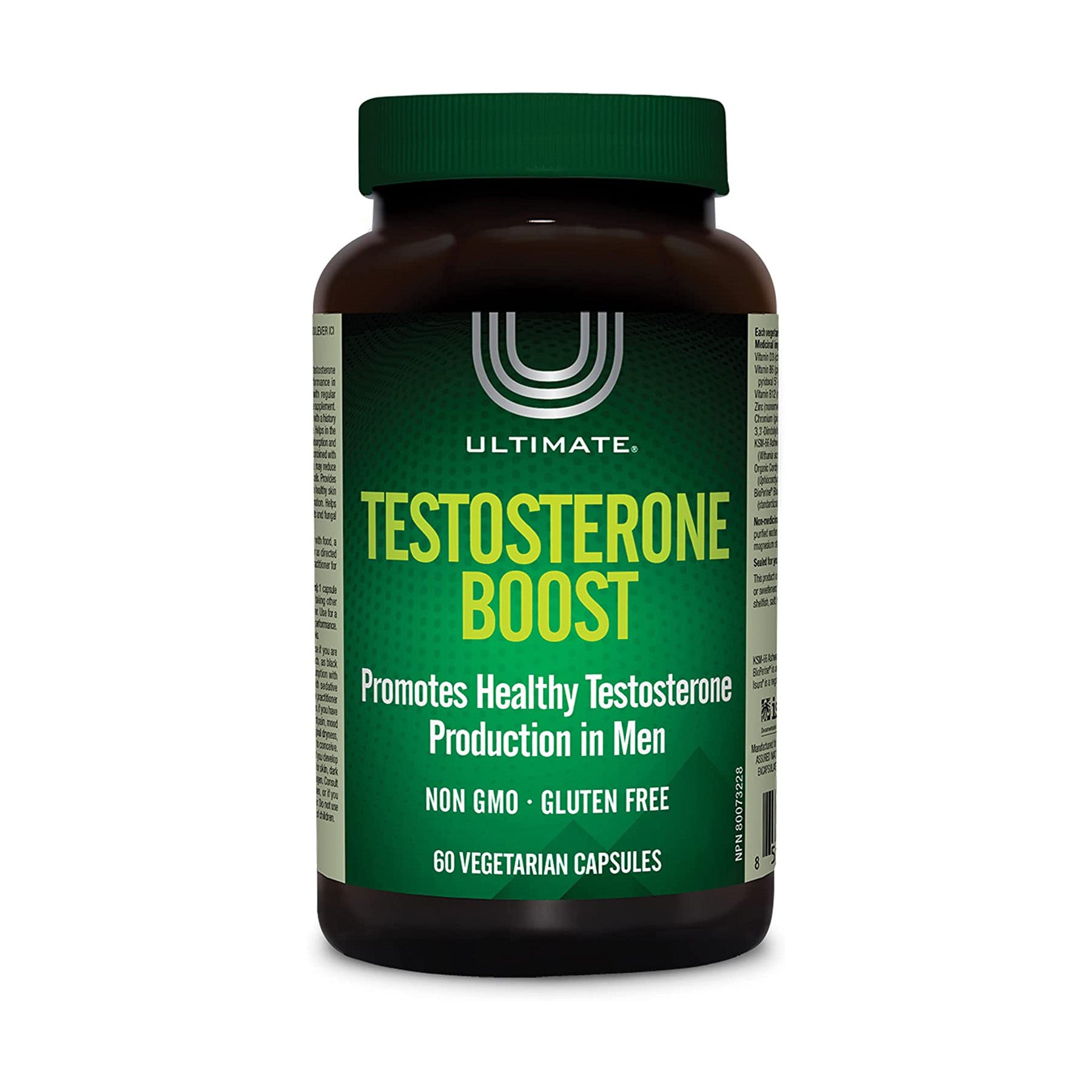 Ultimate Testosterone Boost 60 V-Caps – Pure Nature Nutrition Centers