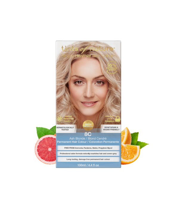 8C Light Ash Blonde Permanent Hair Colour – Pure Nature Nutrition Centers